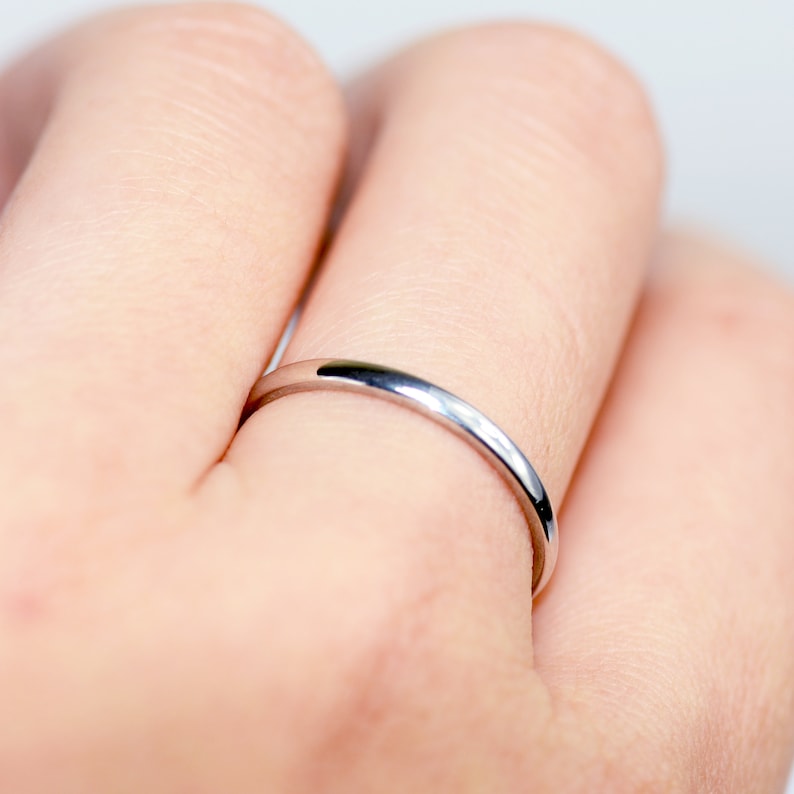Anillo Sencillo Liso Minimalista En Plata 925 – Jewelry Reparaciones